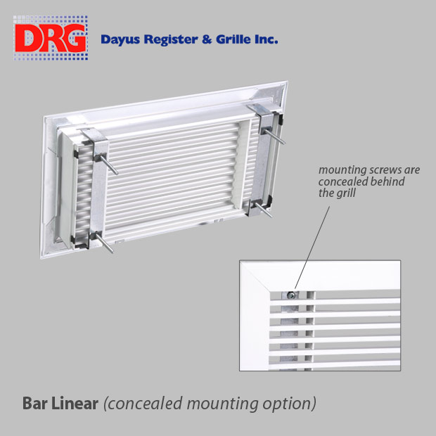 Dayus Bar Linear - Mounting Options