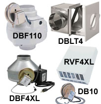 HVACQuick - Fantech Dryer Booster Fans & Accessories