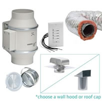 HVACQuick - S&P Complete Fan Bath Ventilation Kits